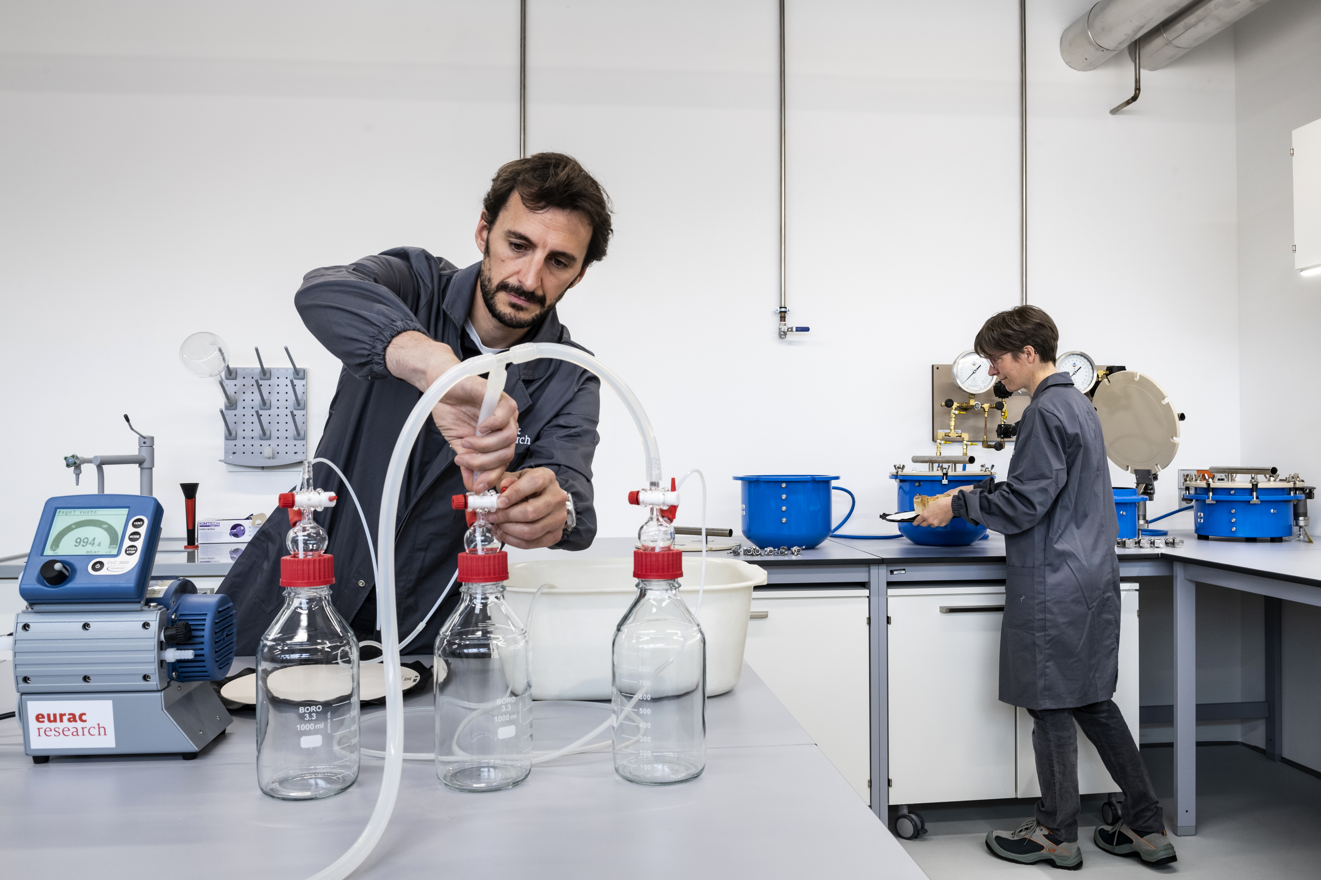 Hygrothermal testing lab - Eurac Research