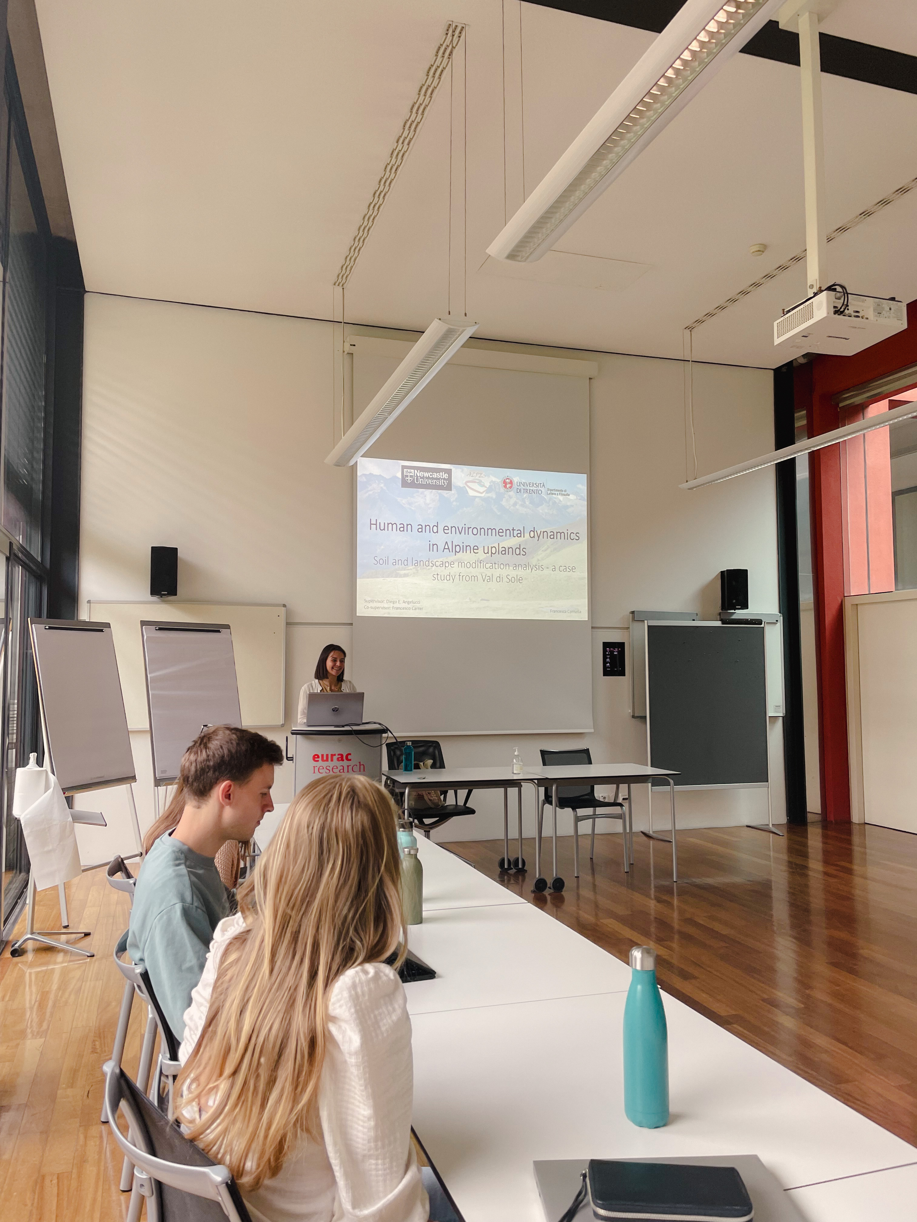 Trainees' seminar series at the Center for Advanced Studies