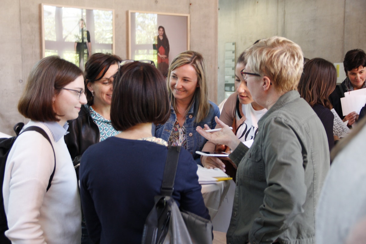“Wir sprechen schon ein schlechtes Deutsch, oder?”