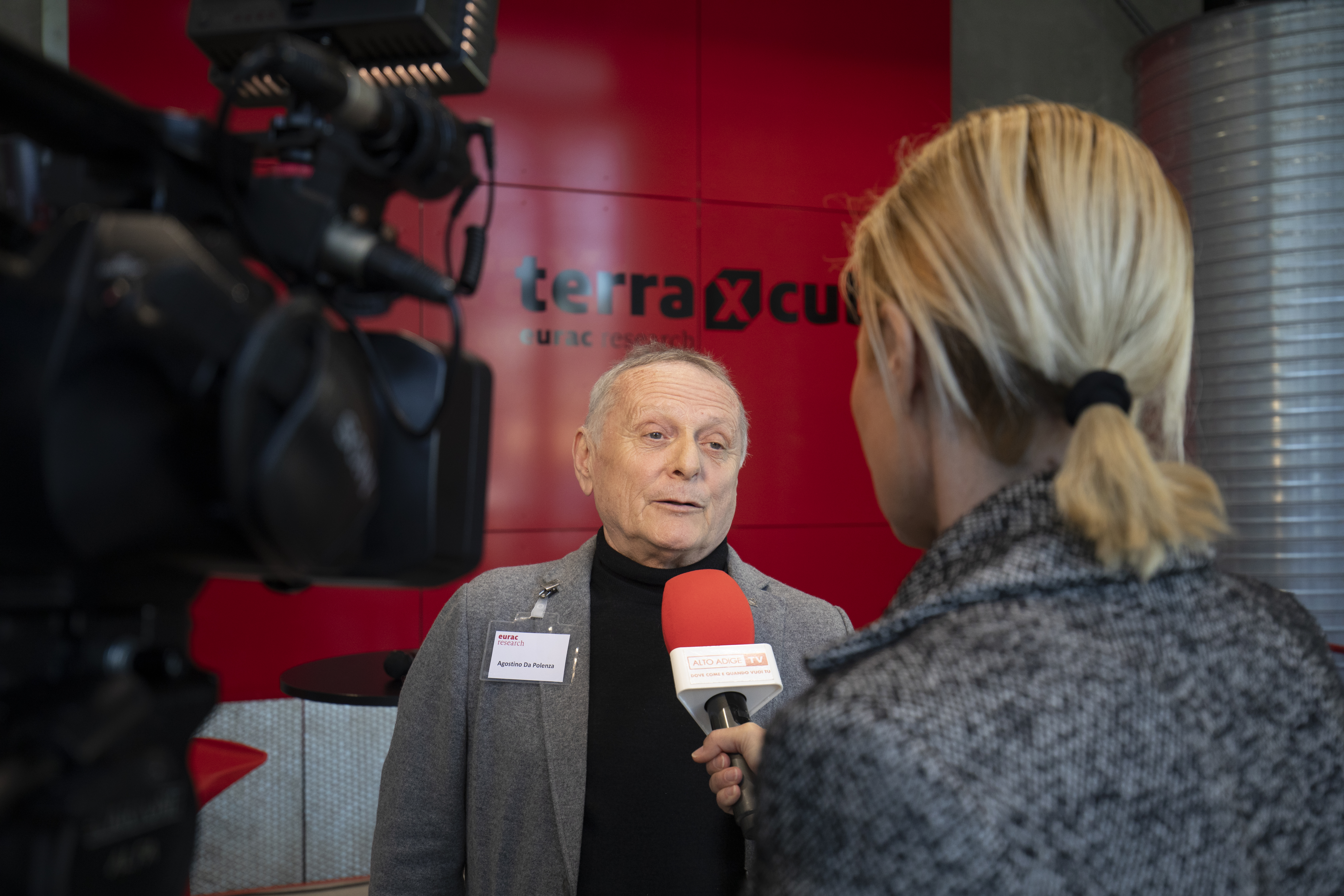 Alpiniste in terraXcube per le visite preliminari - Eurac Research