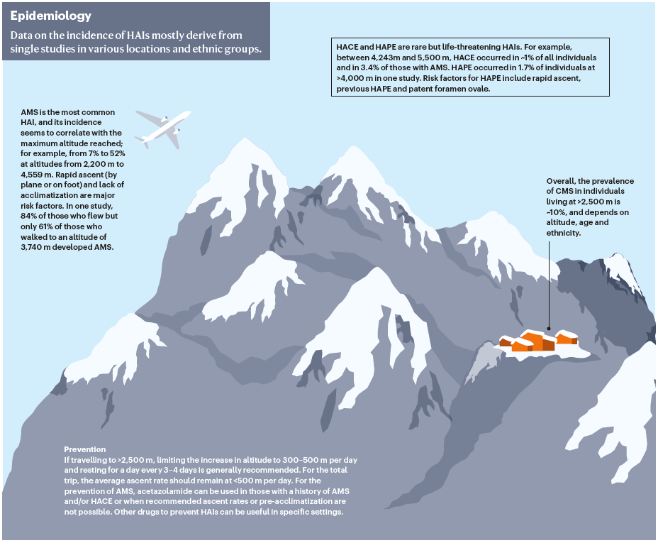 Review article on altitude illnesses in Nature Reviews Disease Primers ...