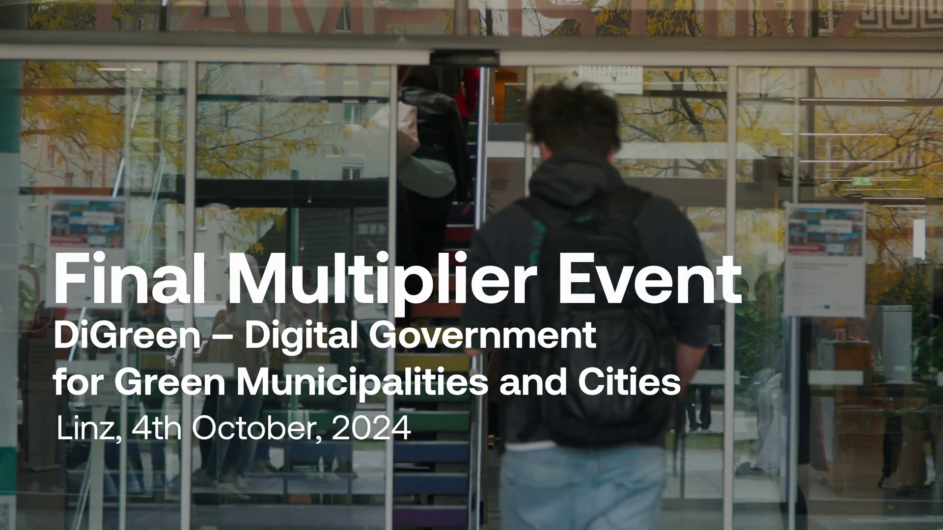 Finales Multiplier Event des Projekts DiGreen - Eurac Research