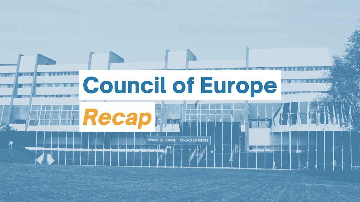 Council of Europe Recap - Eurac Research