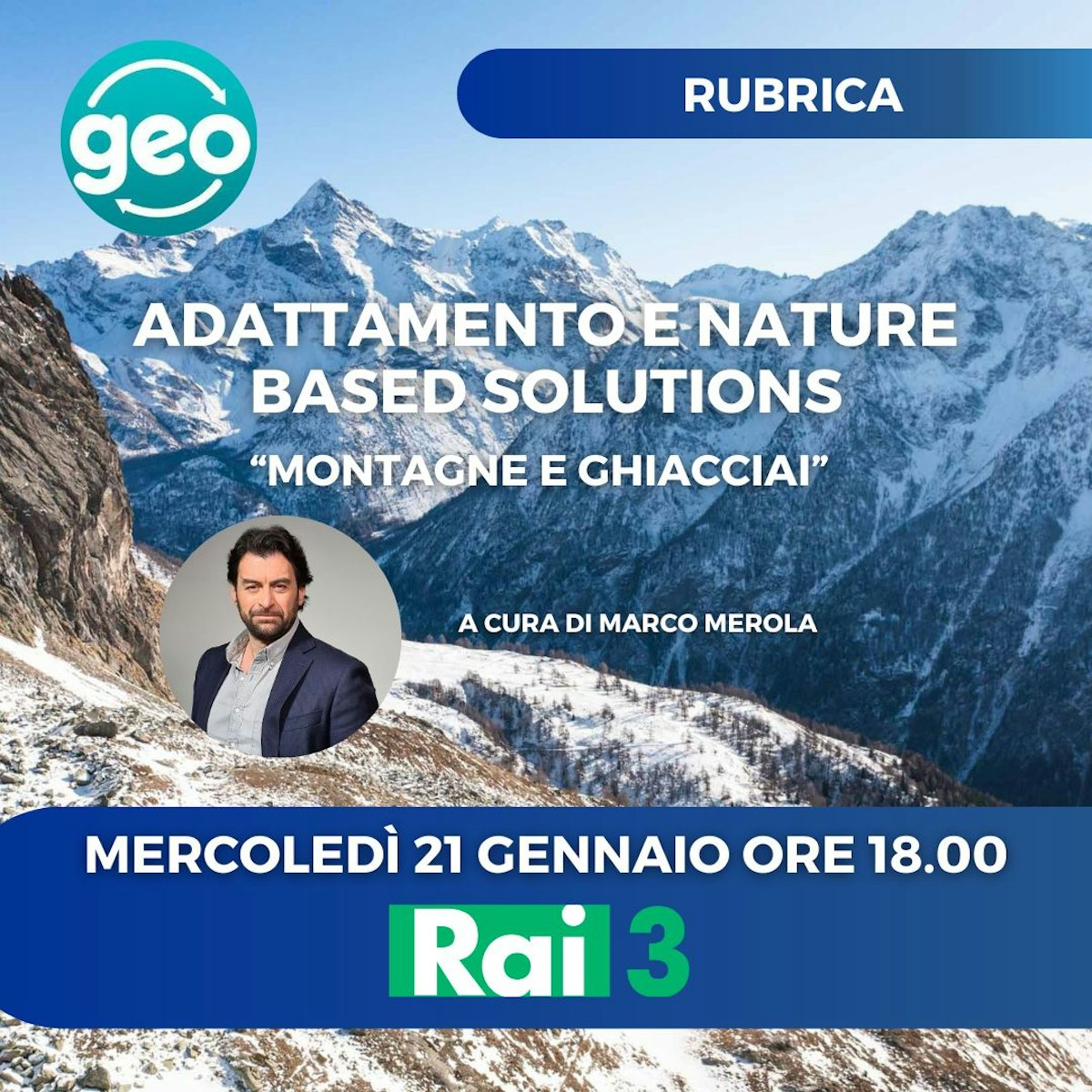 TV interview - Mountain and Glaciers - Eurac Research